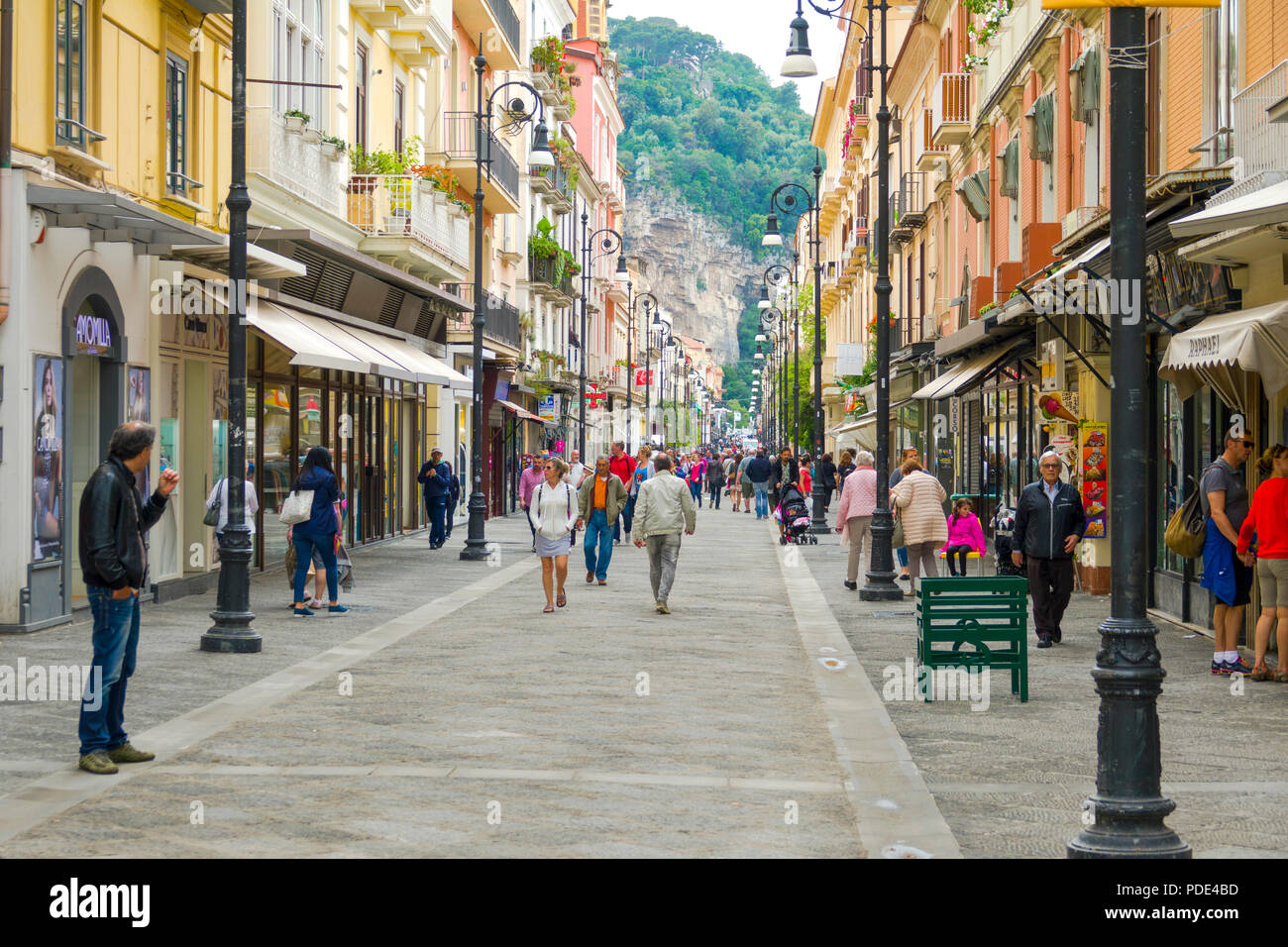 Sorrento is a coastal town in southwestern Italy, facing the Bay of ...