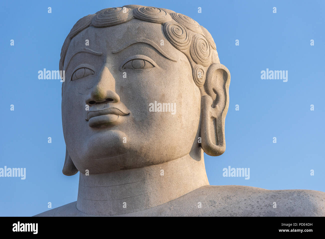 Shravanabelagola, Karnataka, India - November 1, 2013: At the Jain ...