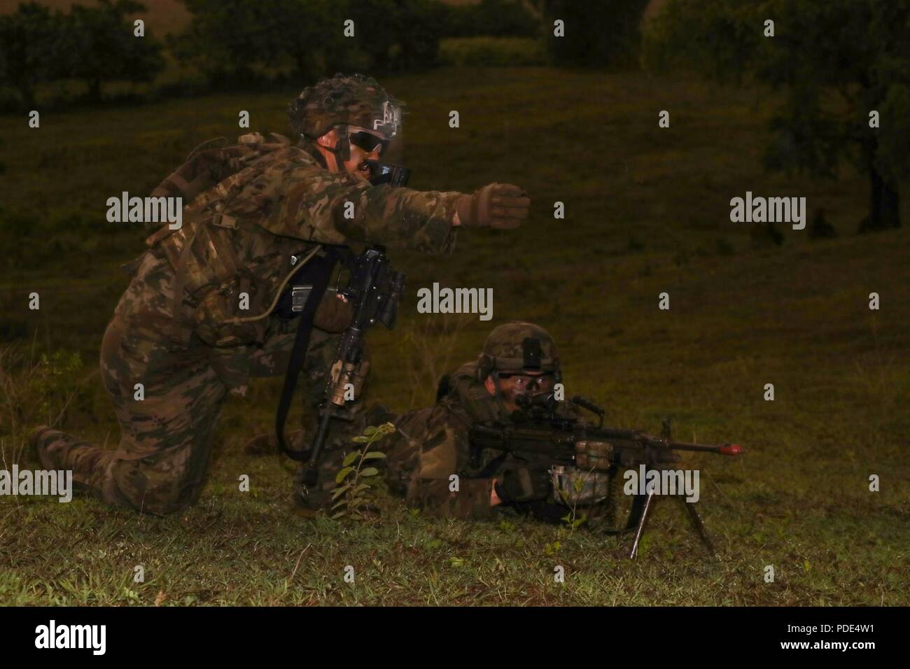 U.S. Army Soldiers from C Company, 1st Battalion, 21st Infantry ...