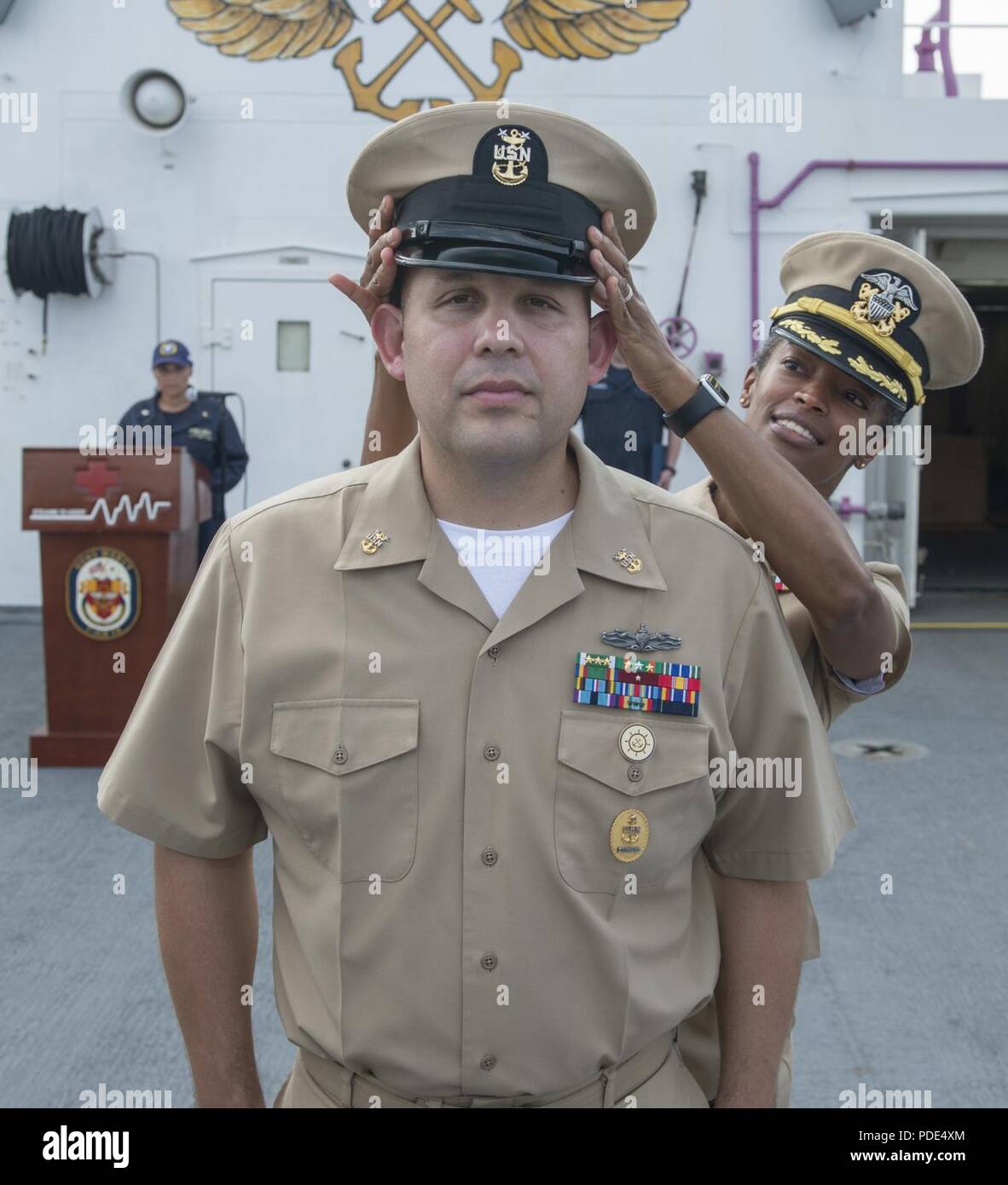 Master chief petty officer of t hi-res stock photography and images - Alamy