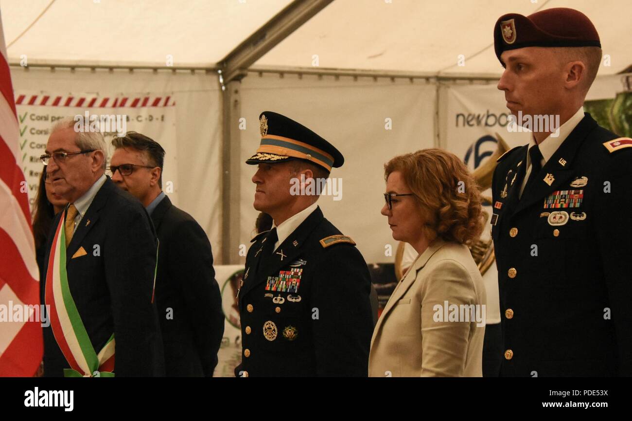 VICENZA, Italy -- U.S. Army Garrison Italy Commander Col. Erik M. Berdy ...