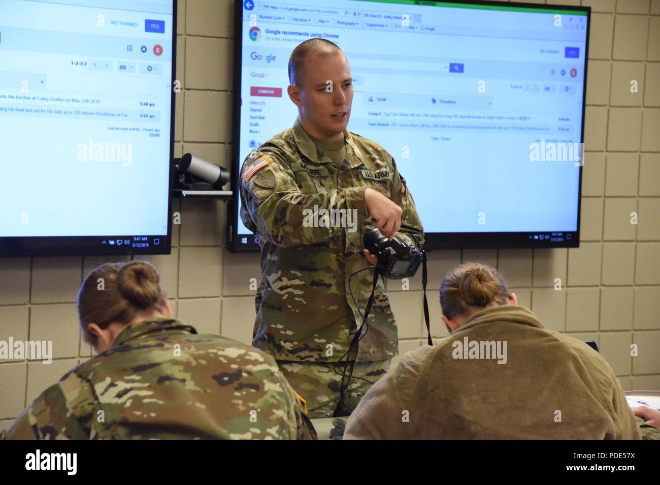 North dakota army national guard ndarng hi-res stock photography and ...
