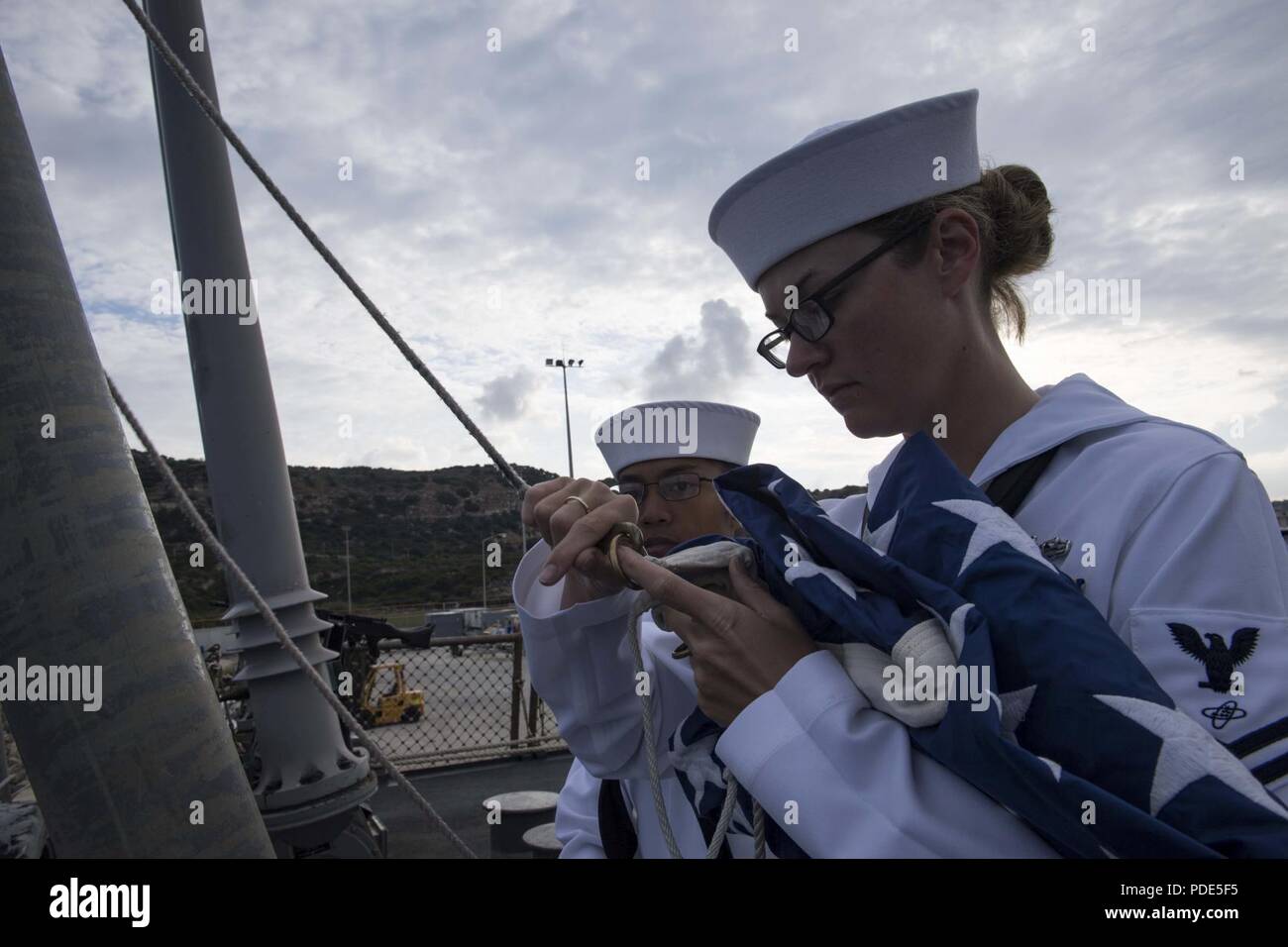 NAVAL SUPPORT ACTIVITY SOUDA BAY, Greece (May 12, 2018) Gunner's Mate ...