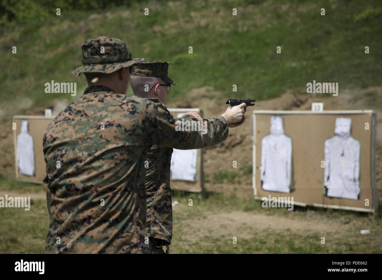 Firing line coach hi-res stock photography and images - Alamy