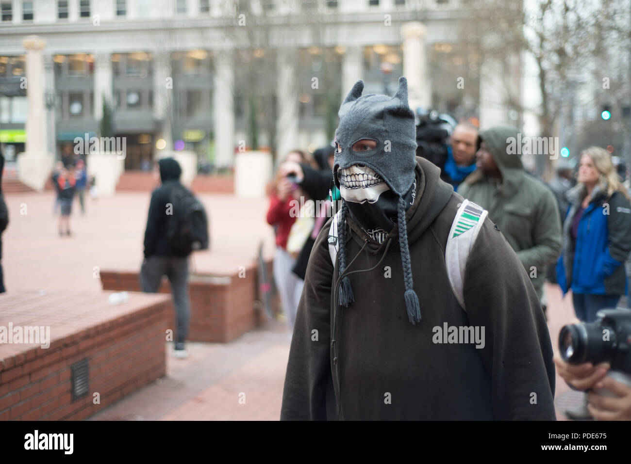 Trump inauguration protest oregon hi-res stock photography and images ...