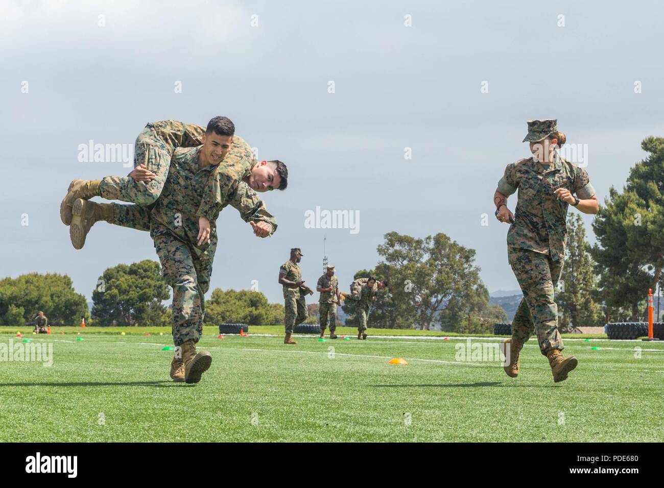 Commanding generals inspection program hi-res stock photography and ...