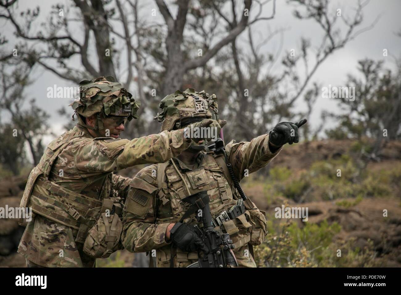 U.S. Army Lt. Col. Tim Peterman, Squadron Commander of 2nd Squadron ...