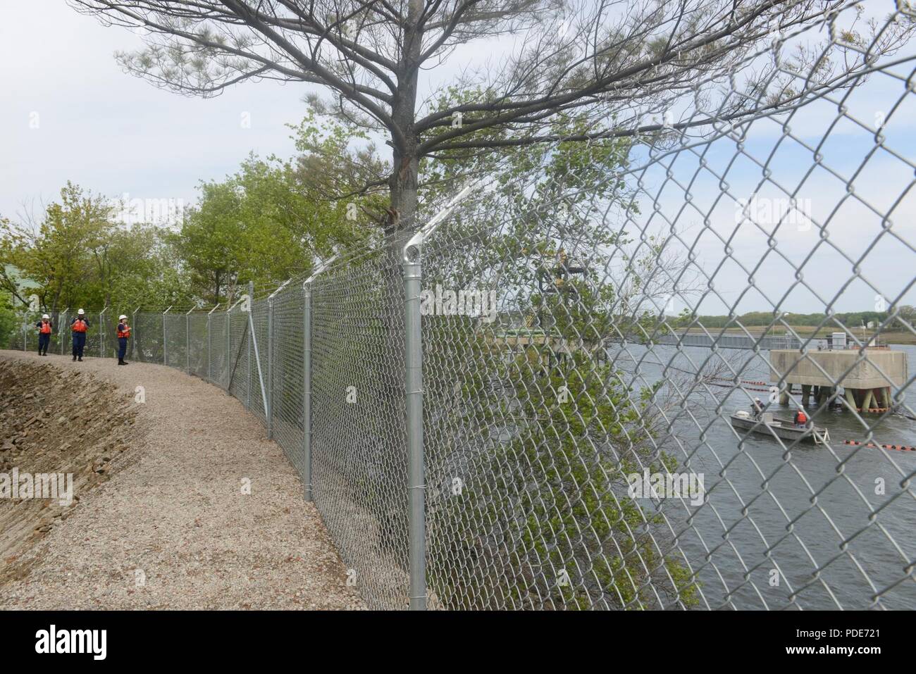 Members of the U.S. Coast Guard Sector Boston Pollution Prevention Team ...
