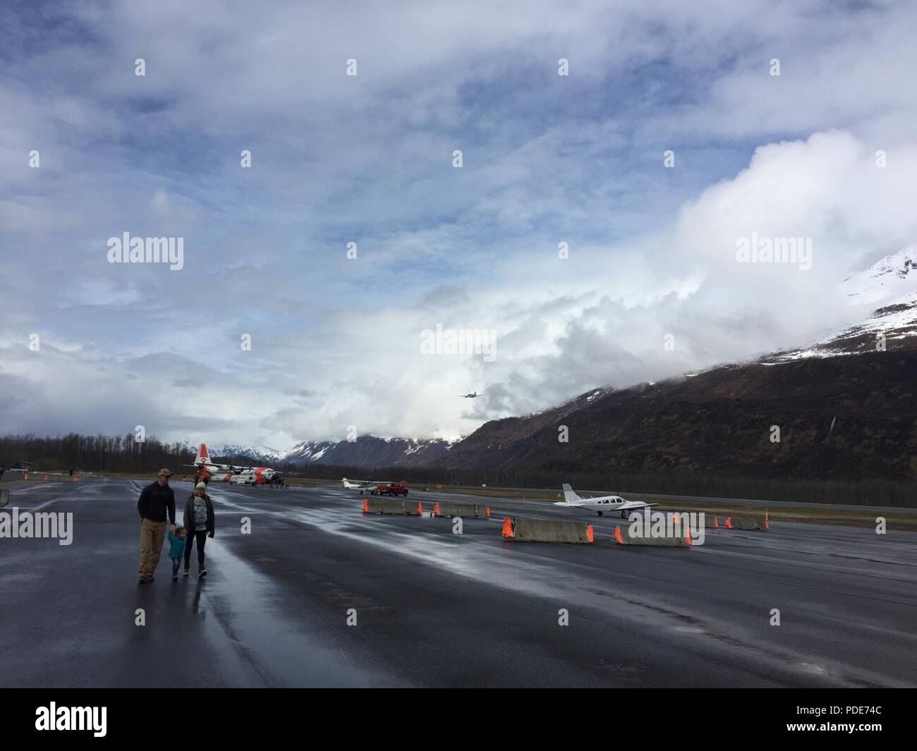 A Valdez, Alaska, family attends the 14th Valdez Fly-In and Air Show at ...