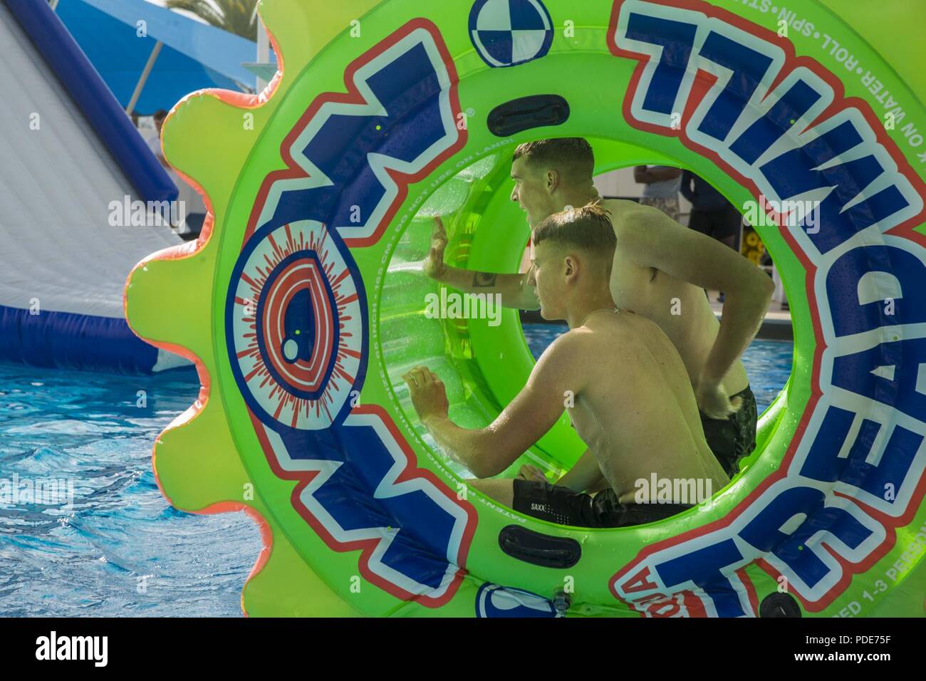 Pfc. Benjamin Cunningham, left, and Lance Cpl. Rowan Bass, radio ...