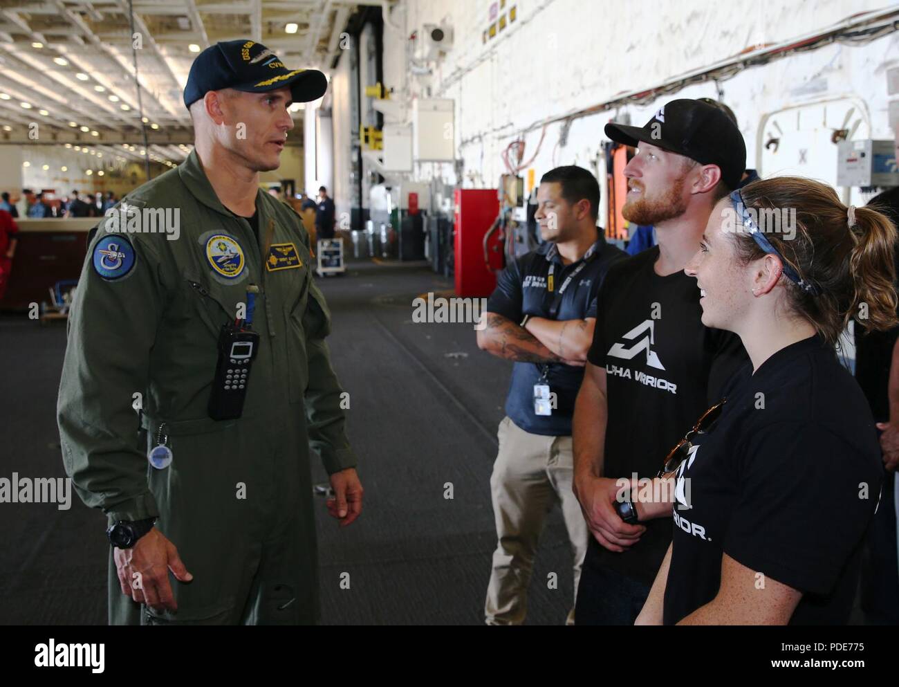 NORFOLK, Va. (May 15, 2018) -- Capt. Brent Gaut, USS Gerald R. Ford's ...
