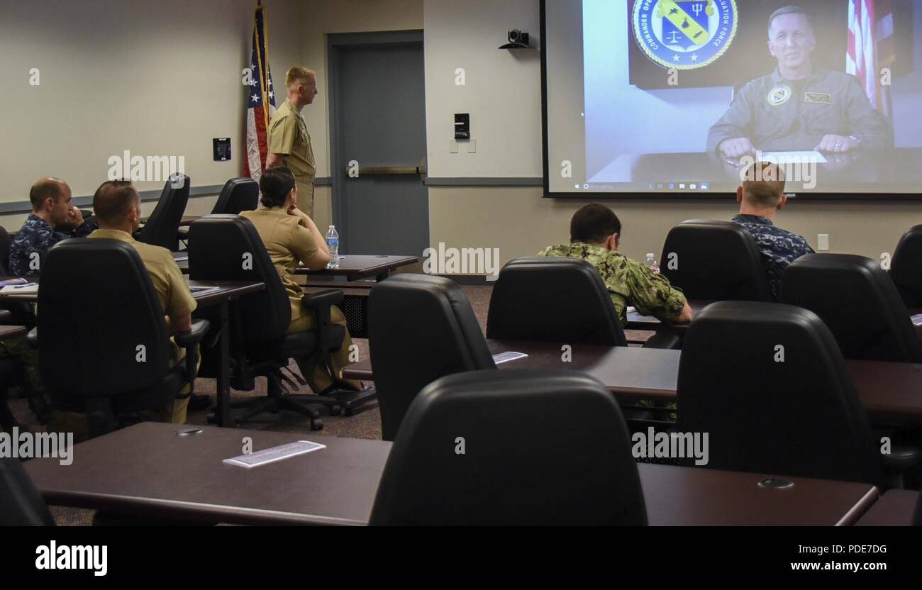 MILLINGTON, Tenn. (May 15, 2018) Capt. Mike Patterson, Chief of Staff ...