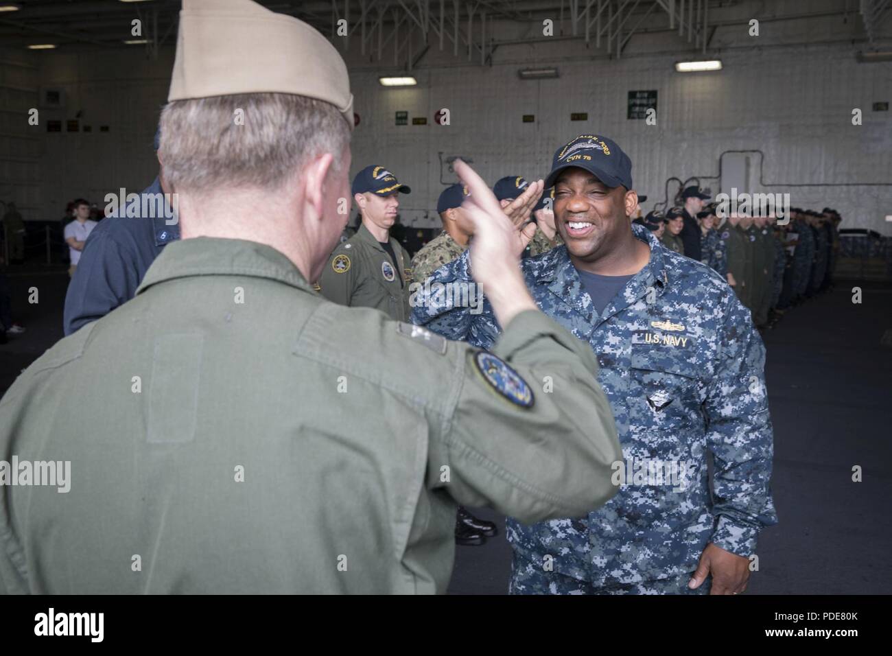 NORFOLK, Va. (May 17, 2018) – Chief Warrant Officer Derrick Lee ...