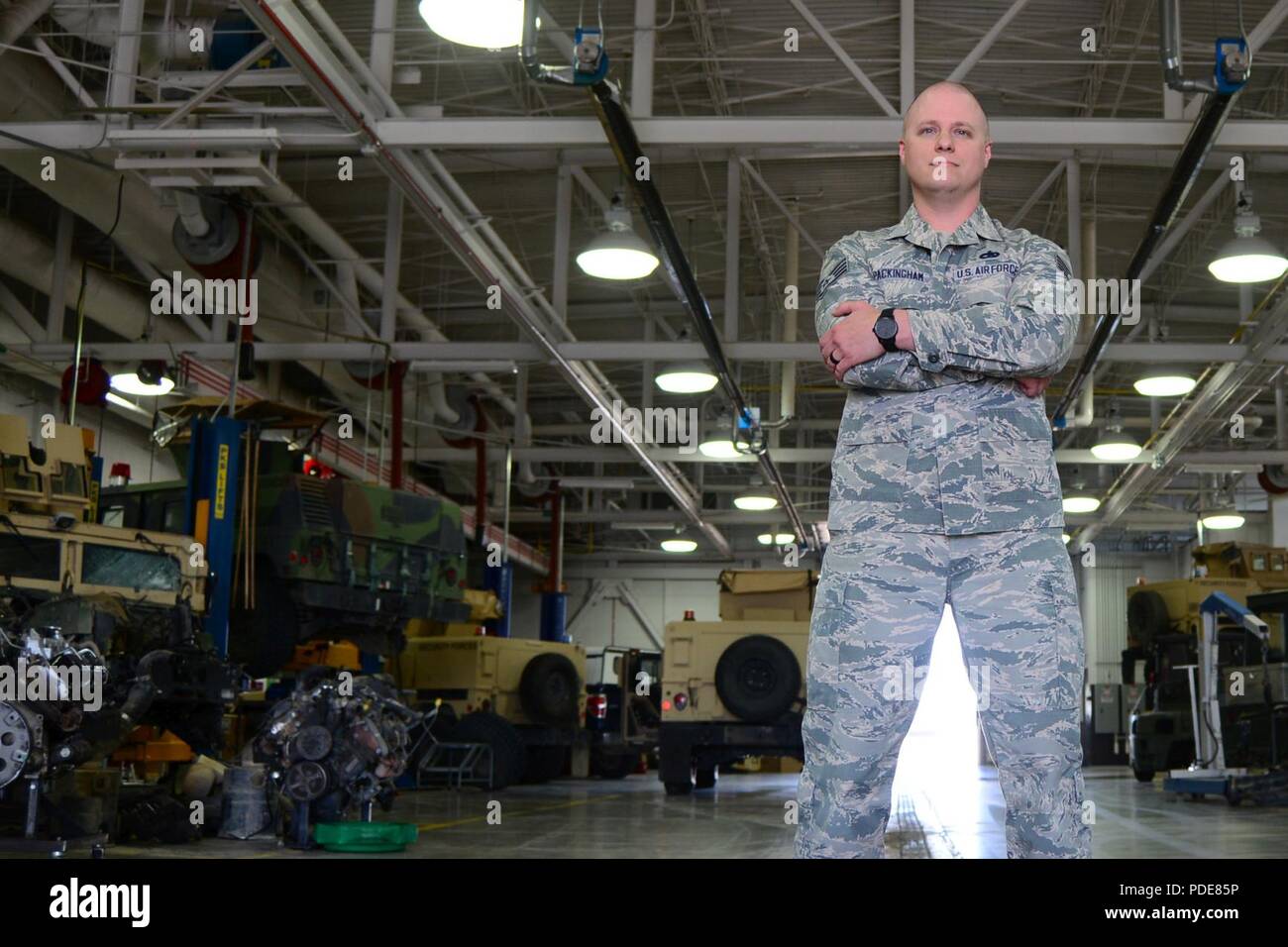 Staff Sgt. Elliott Packingham, 341st Logistics Readiness Squadron NCO ...
