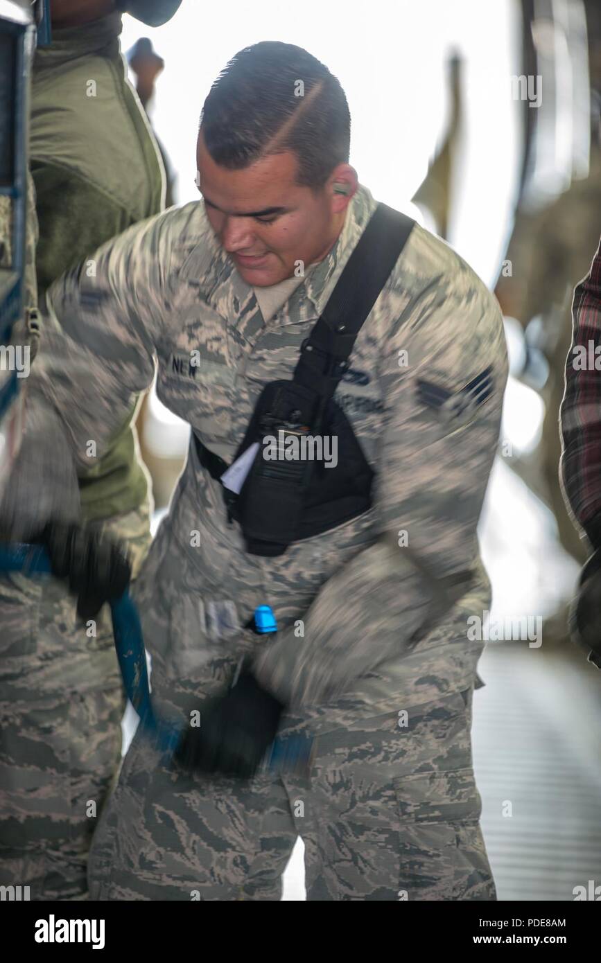 U.S. Air Force Senior Airman Jacob New, 60th Aerial Port Squadron ...