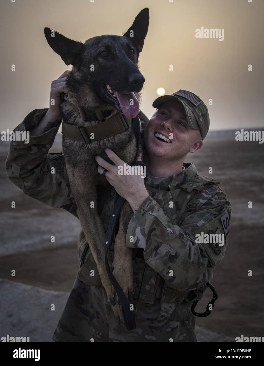 U.S. Air Force Staff Sgt. Patrick Cushing a Security Forces Squadron ...