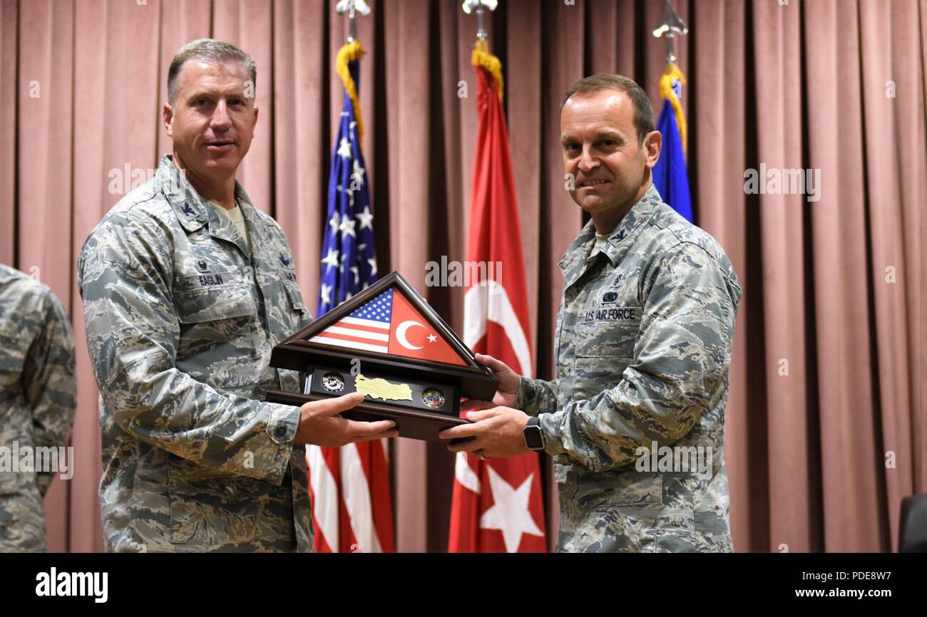U.S. Air Force Col. David Eaglin, 39th Air Base Wing commander ...