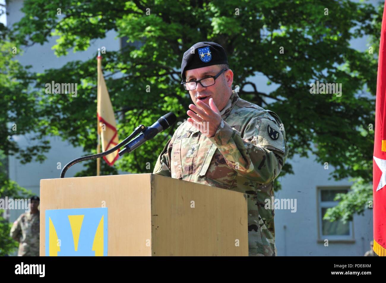 Maj. Gen. Steven A. Shapiro, 21st Theater Sustainment Command ...