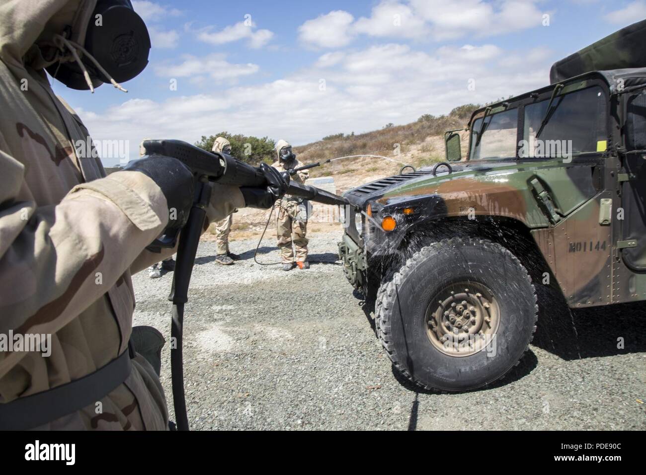 U.S. Marine chemical, biological, radioactive and nuclear (CBRN ...