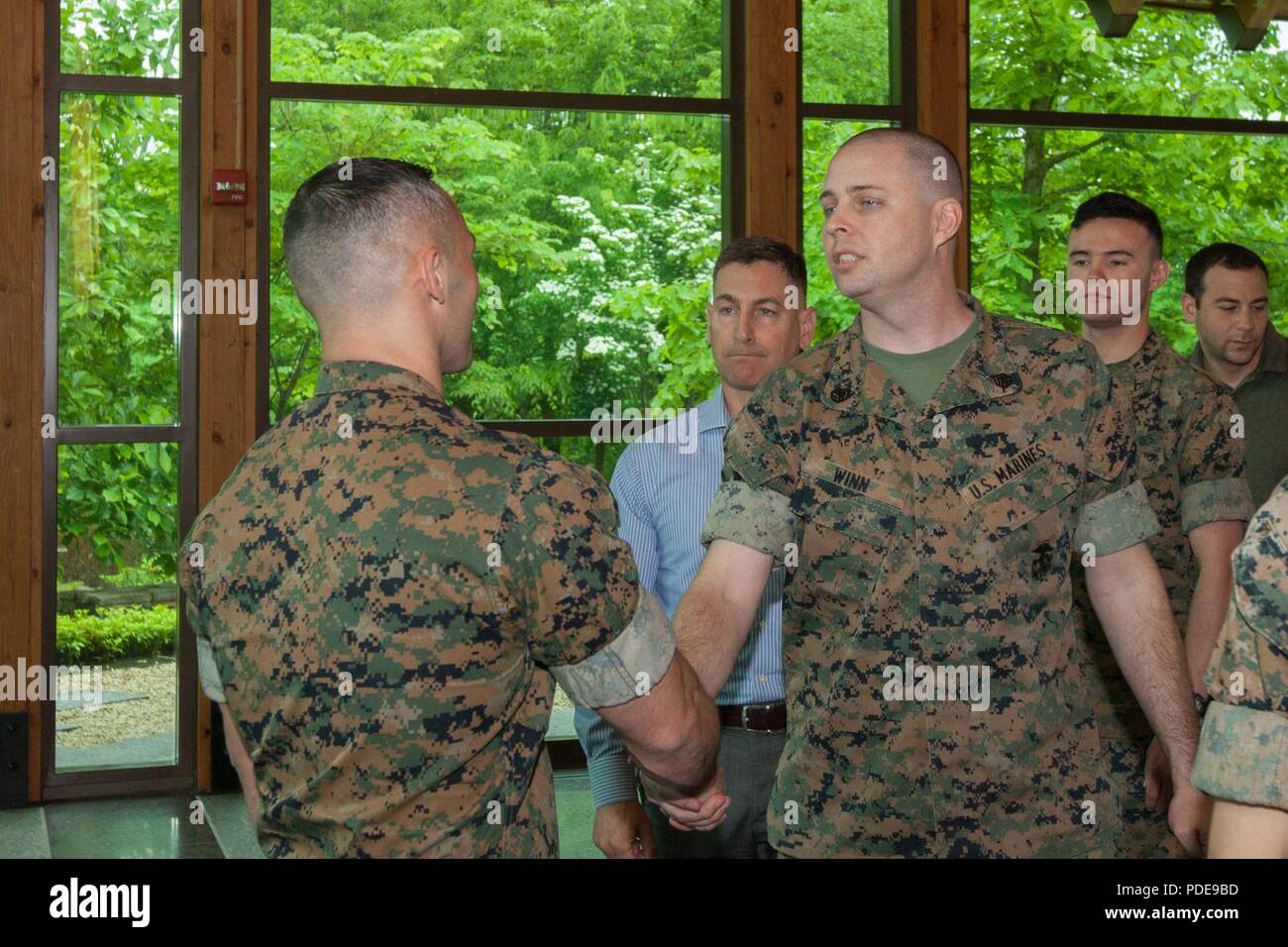 U.S. Marine Staff Sgt Rusty Winn, Marine Corps Information Operations ...