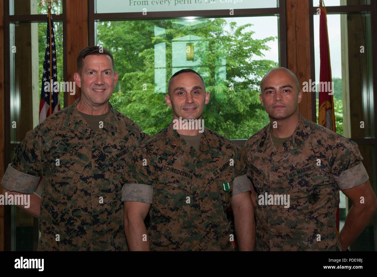 U.S. Marine Chief Warrant Officer 2 (CWO 2) Scott Schneiderman, of ...
