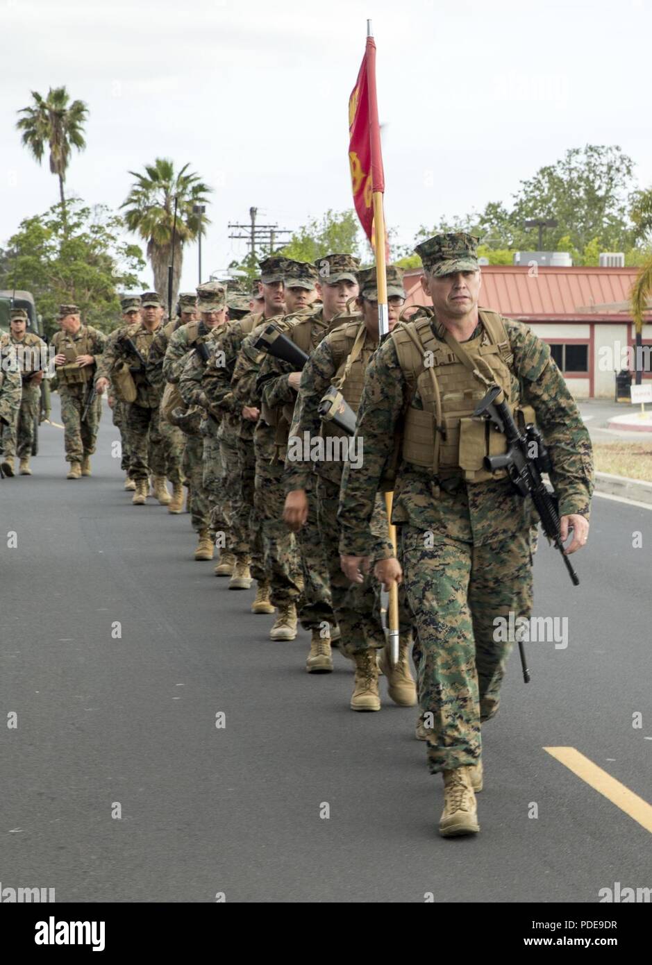 MARINE CORPS BASE CAMP PENDLETON, Calif. – Sgt. Maj. Charles Bell, the ...