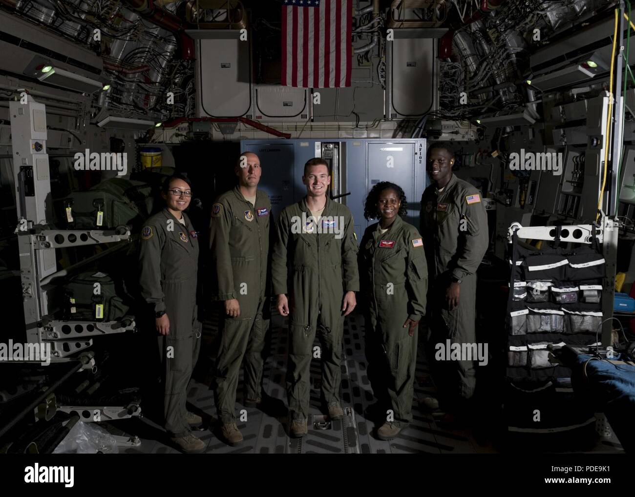 Airmen with the 375th Aeromedical Evacuation Squadron and 18th AES ...