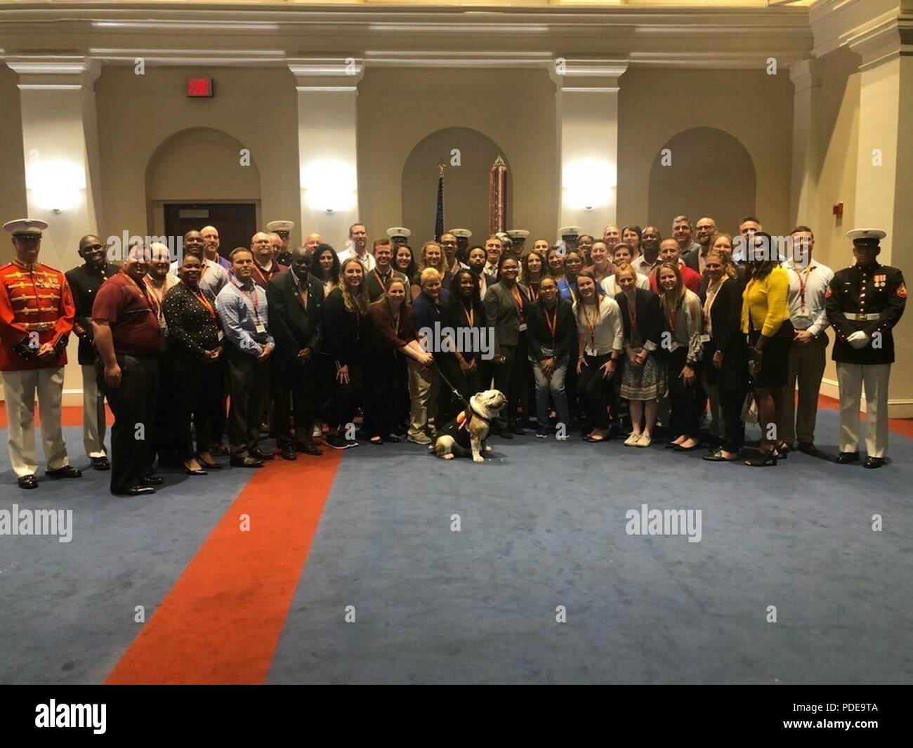 Coaches attending Marine Corps Recruiting Command’s 2018 Coaches ...