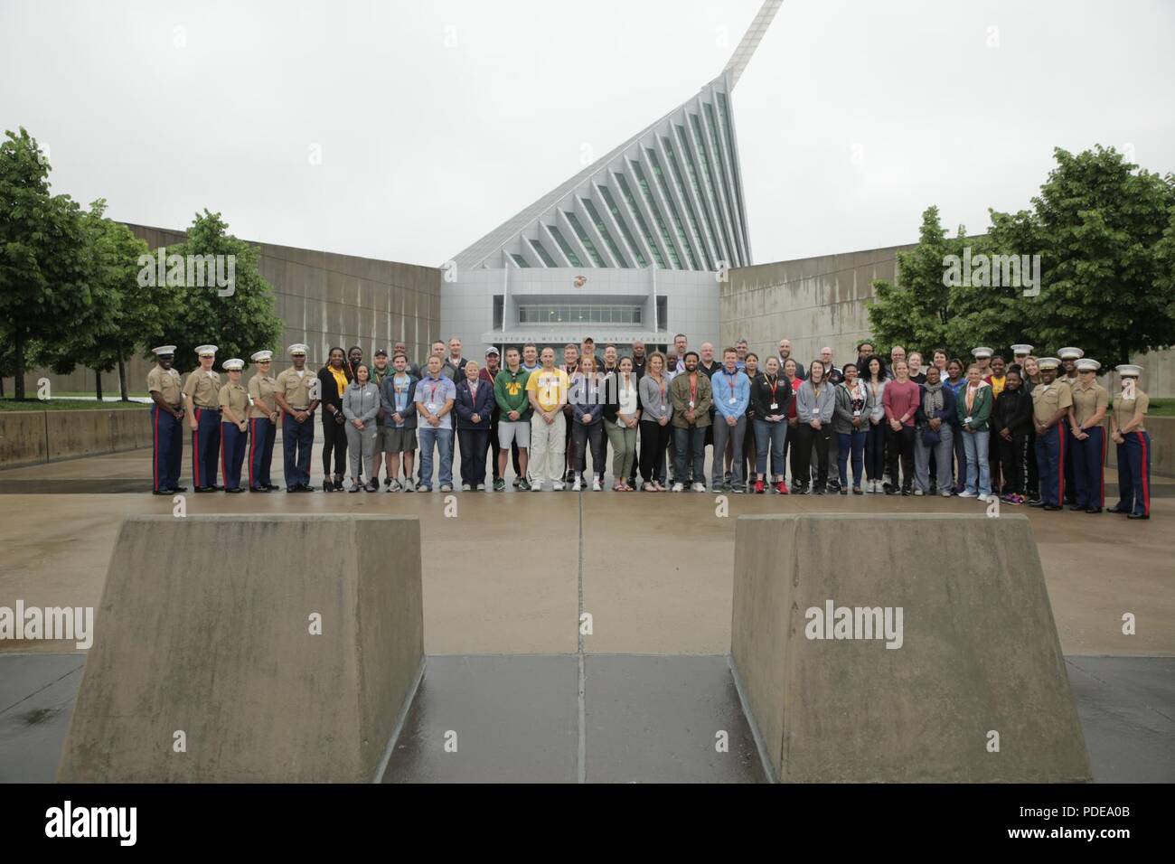 Coaches pose for a group Stock Photo - Alamy