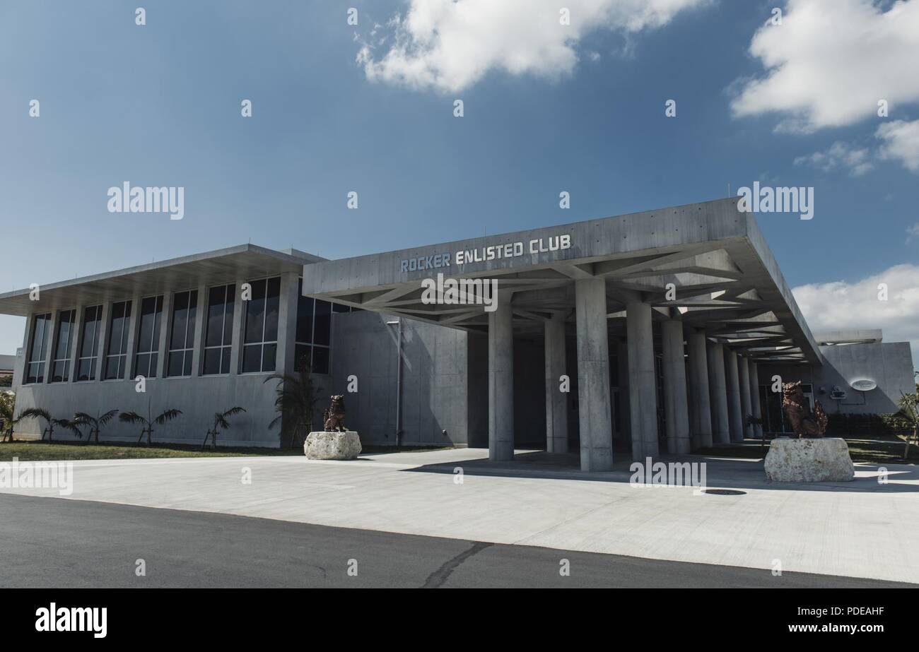 The Rocker Enlisted Club opened its doors to the public May 4th, 2018, on Kadena Air Base, Japan ...