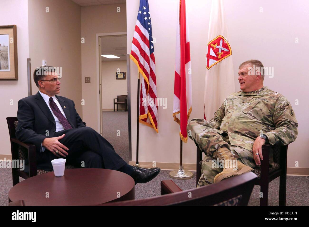 Maj. Gen. Donald B. Tatum, commanding general of the 167th Theater ...