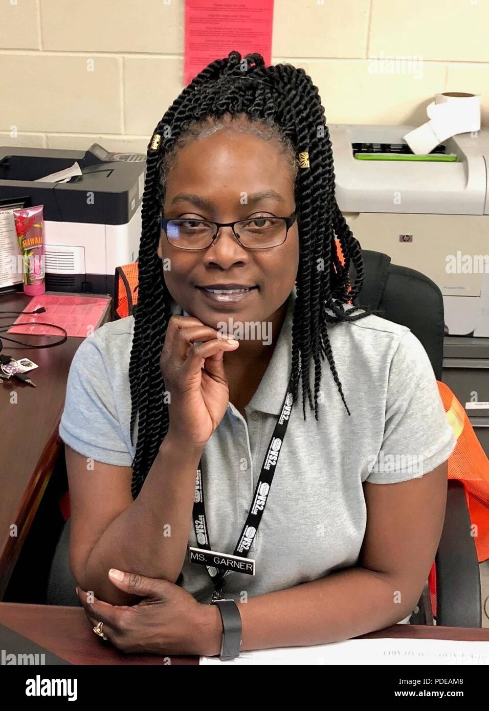 1st Sgt. (Ret) Michele Garner Stock Photo - Alamy