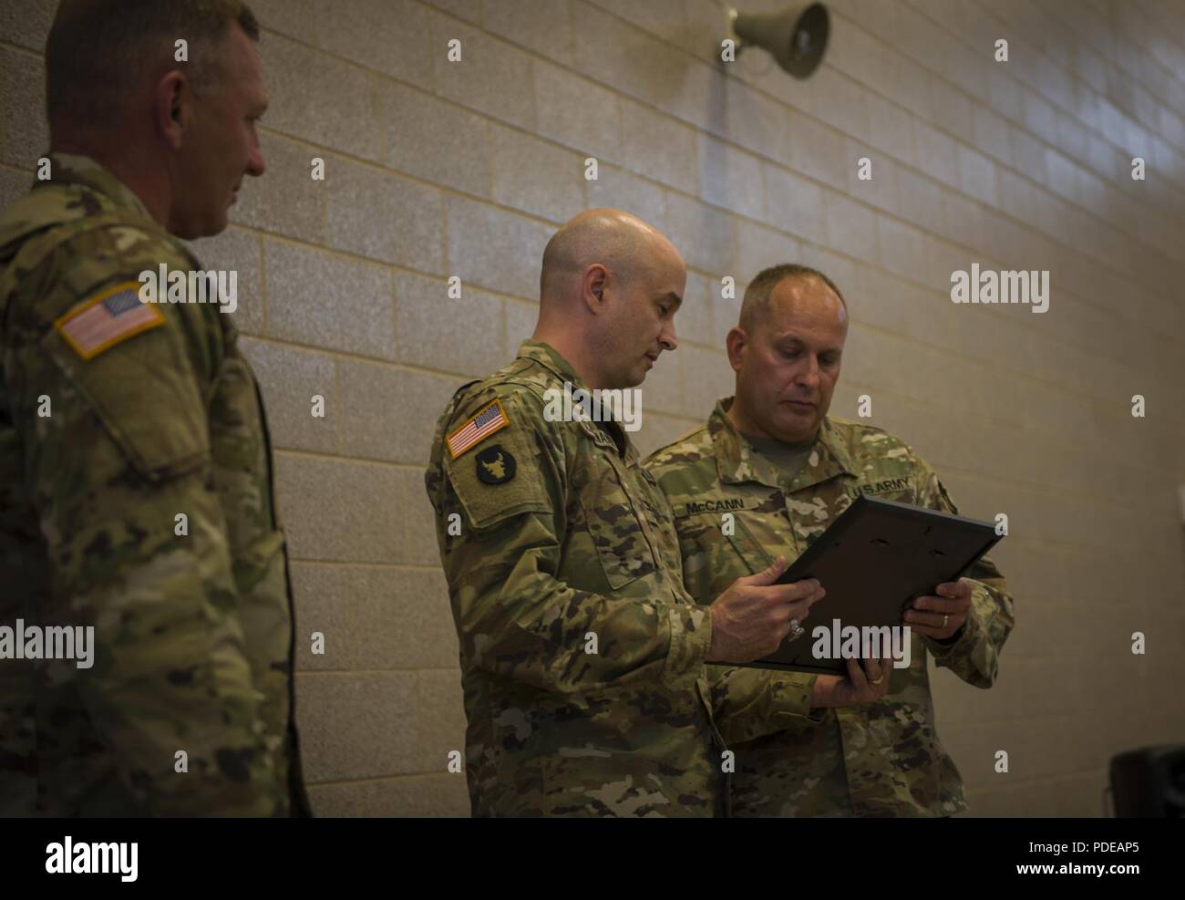 Today we said farewell to Sgt. Maj. Gary McCann, who after 32 total ...