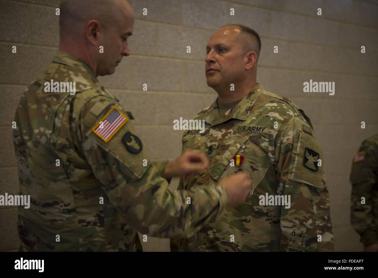 Today we said farewell to Sgt. Maj. Gary McCann, who after 32 total ...