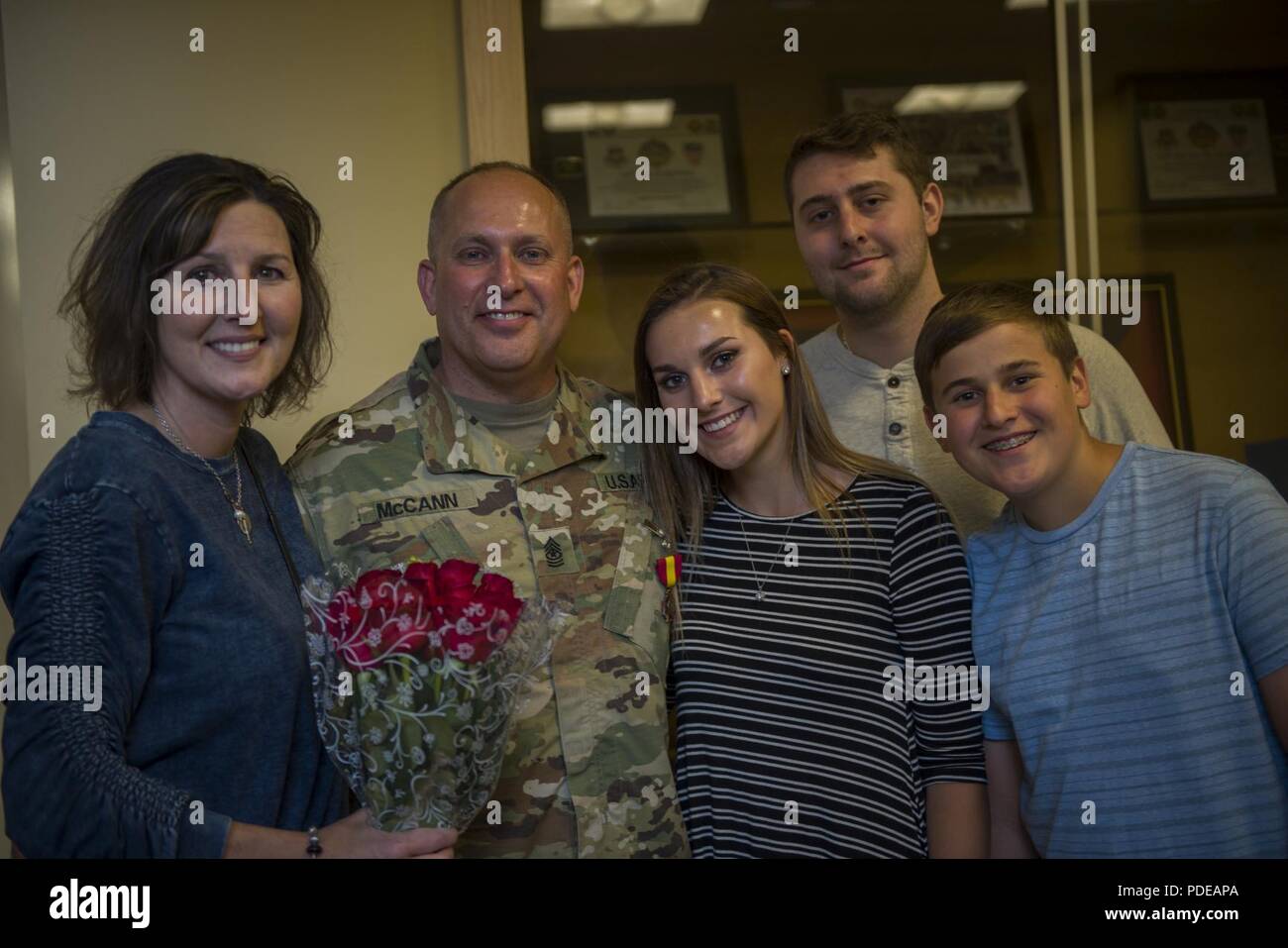 Today we said farewell to Sgt. Maj. Gary McCann, who after 32 total ...