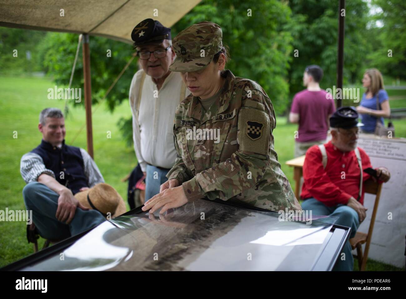 Sgt. 1st Class Jessica Espinosa, training and operations ...
