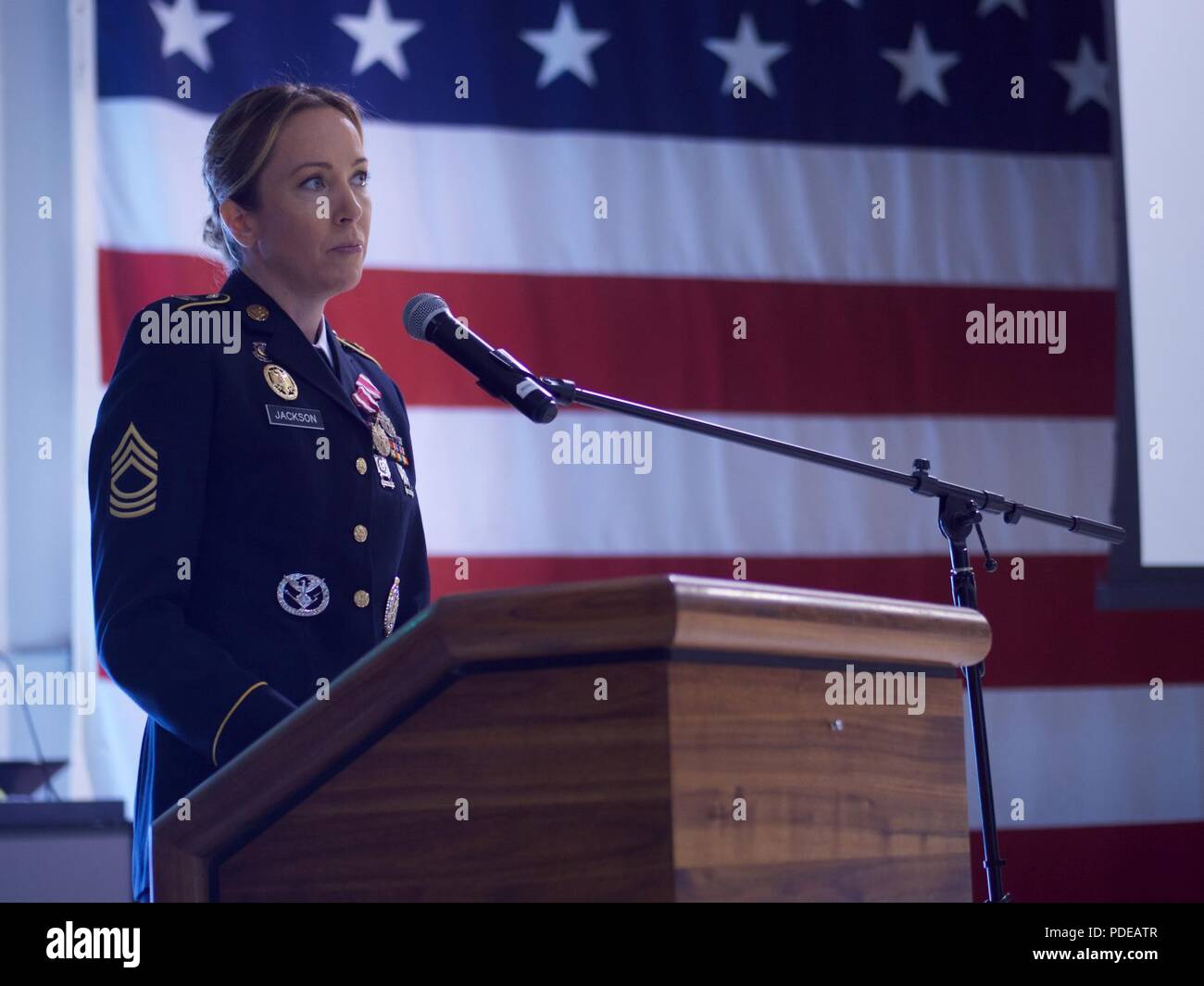 Alaska Army National Guard Master Sgt. Elaine Jackson marks 20 years of ...