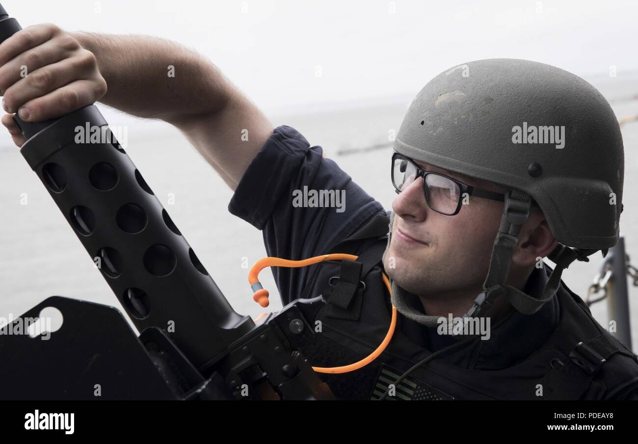 NORFOLK, Va. (May 19, 2018) -- Aviation Ordnanceman 3rd Class Connor ...