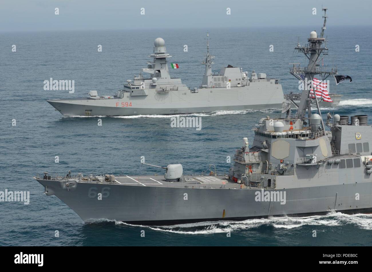 ATLANTIC OCEAN (May 17, 2018) Guided-missile destroyer USS Gonzalez ...