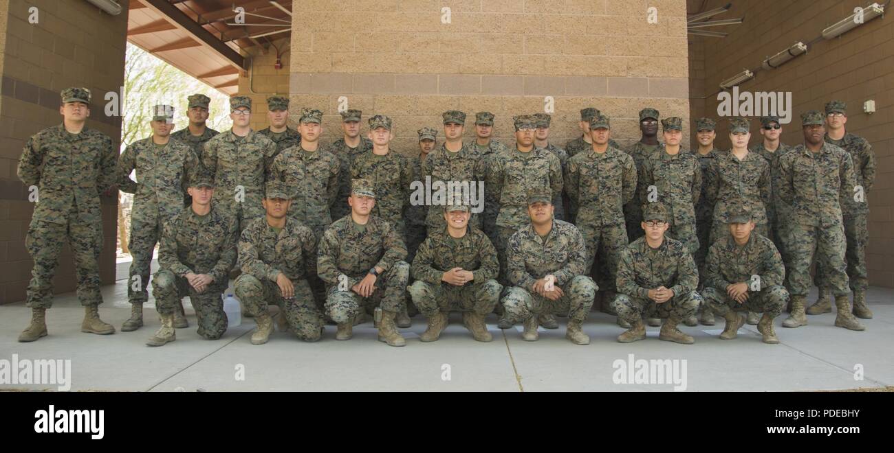 U.S. Marines aboard Marine Corps Air Station (MCAS) Yuma graduate ...