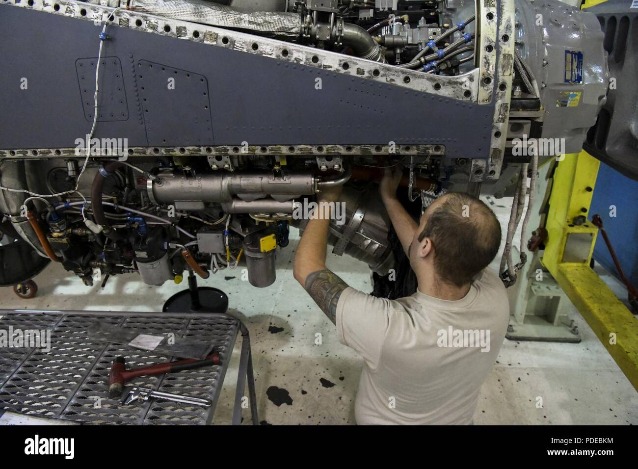 Senior Airman Brady McCleery, an aerospace propulsion journeyman with ...