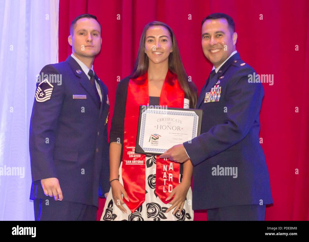 SAN ANTONIO – (May 16, 2018) Air National Guard Maj. Raul Martinez and ...