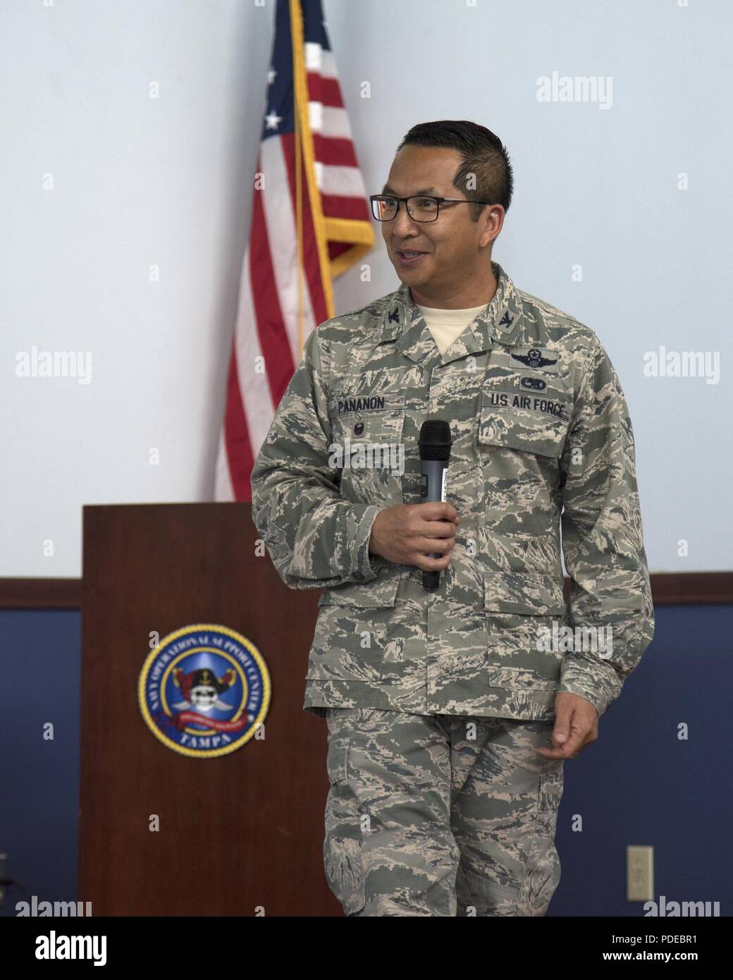 U.S. Air Force Col. Troy Pananon, the vice commander of the 6th Air ...
