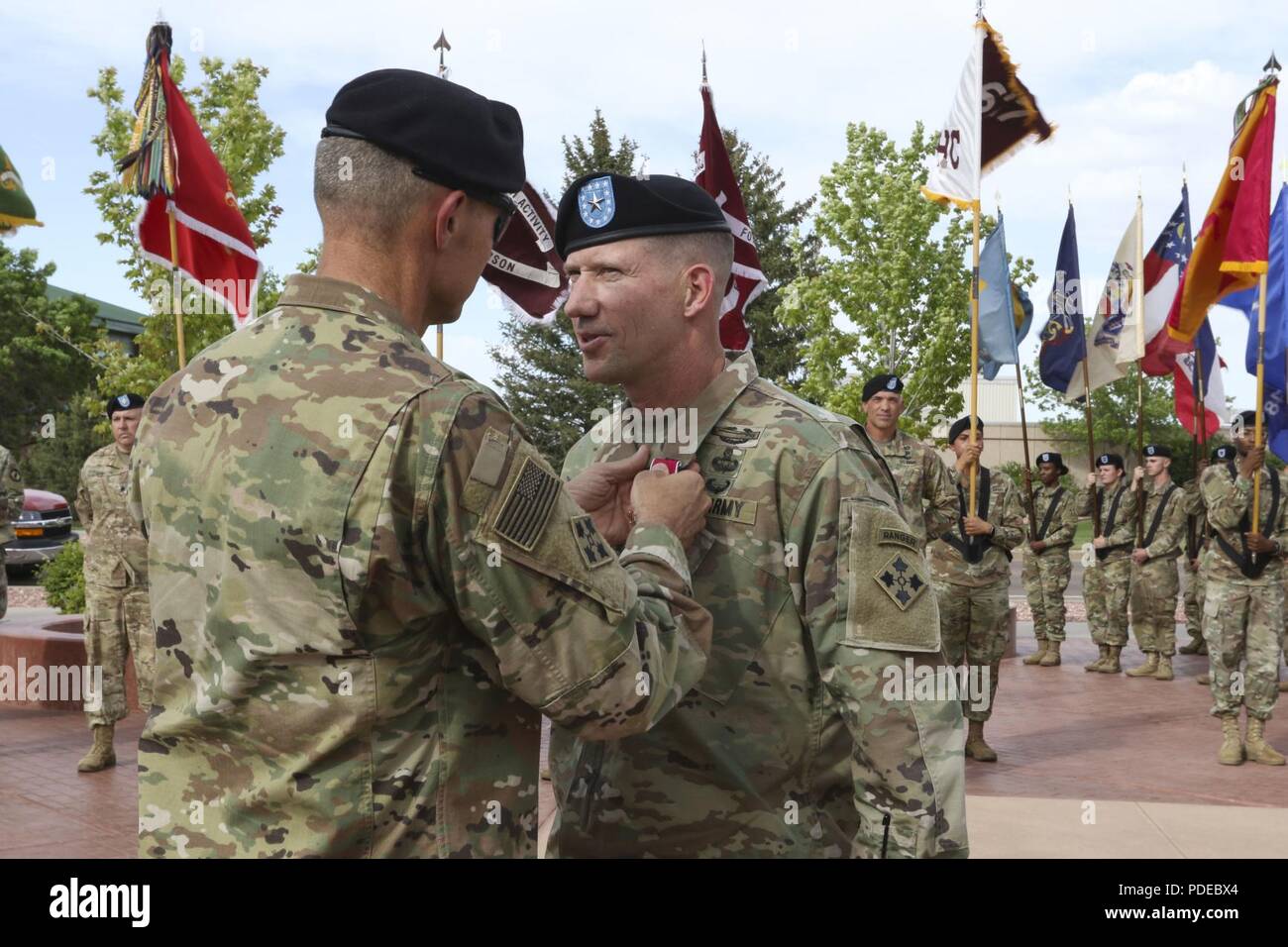 Commanding General of the 4th Infantry Division and Fort Carson, Maj ...