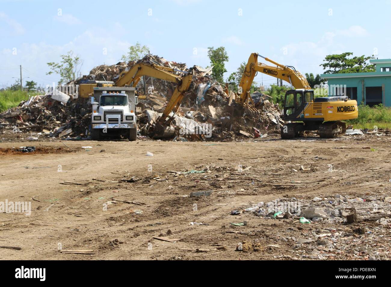 The U.S. Army Corps of Engineers (USACE) debris collection and ...