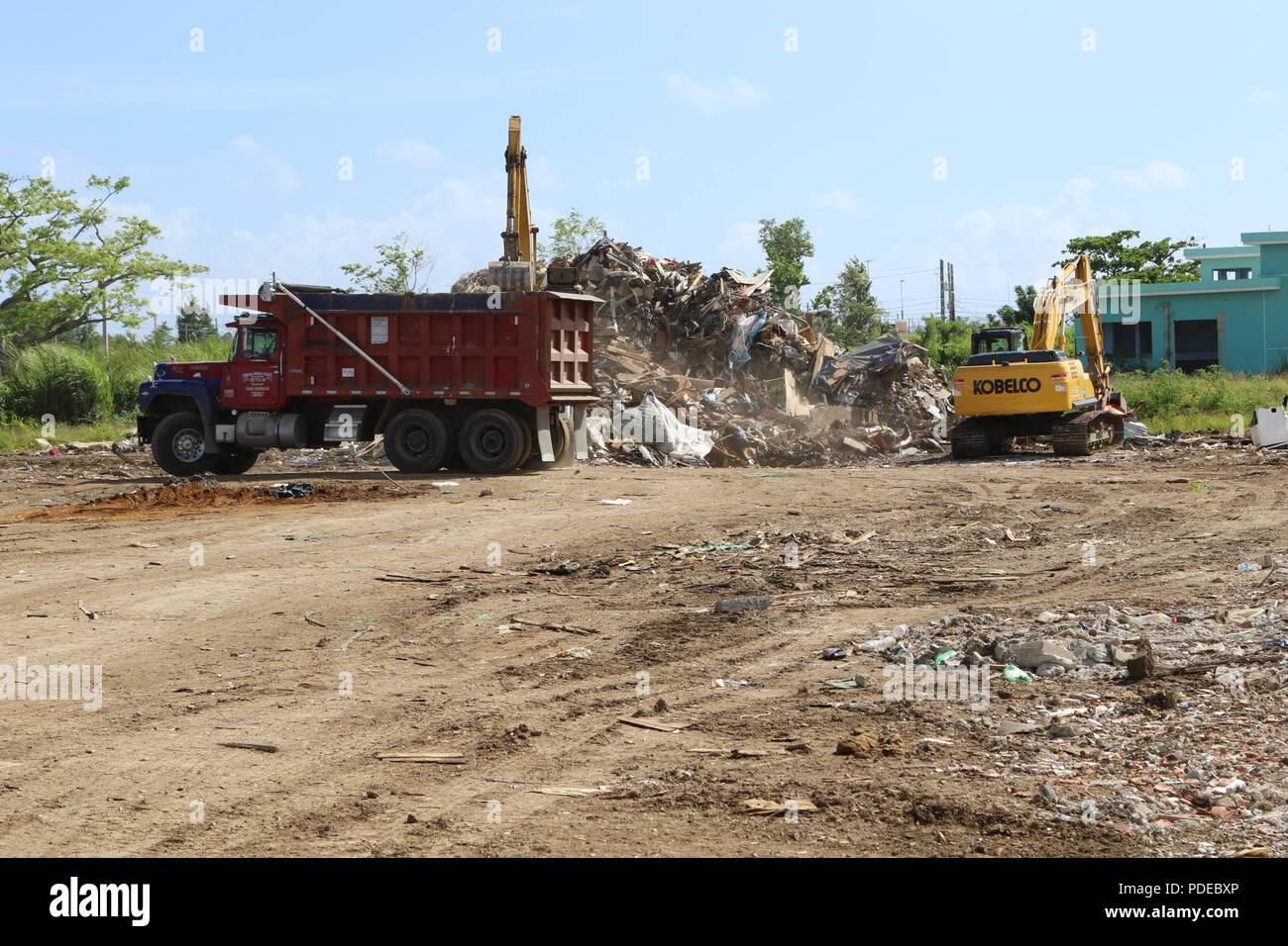 The U.S. Army Corps of Engineers (USACE) debris collection and ...