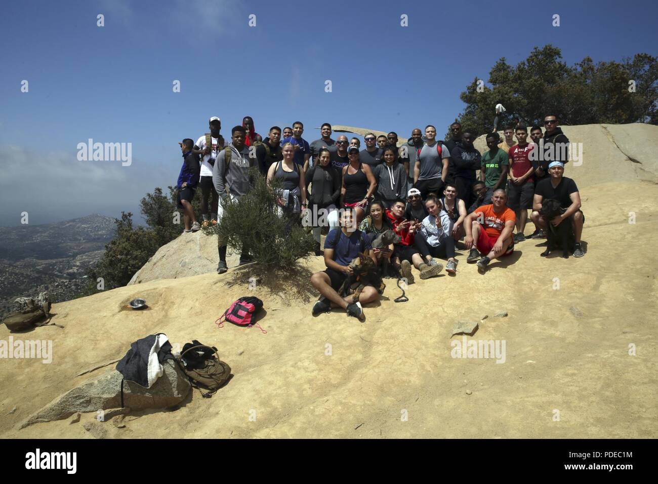Noncommissioned officers (NCOs) with Marine Corps Air Station Miramar’s ...