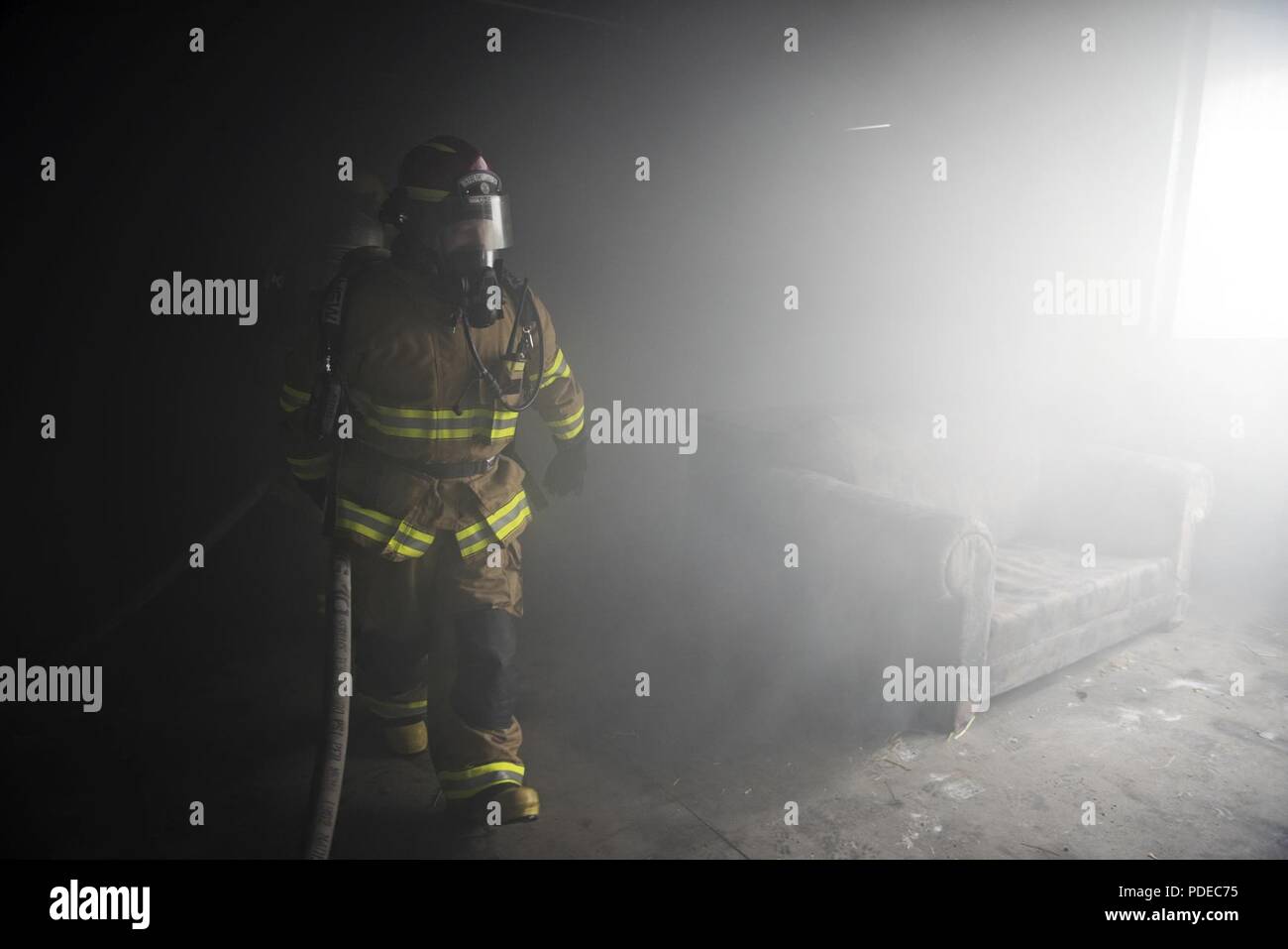 Chemical fire suppression training hi-res stock photography and images ...