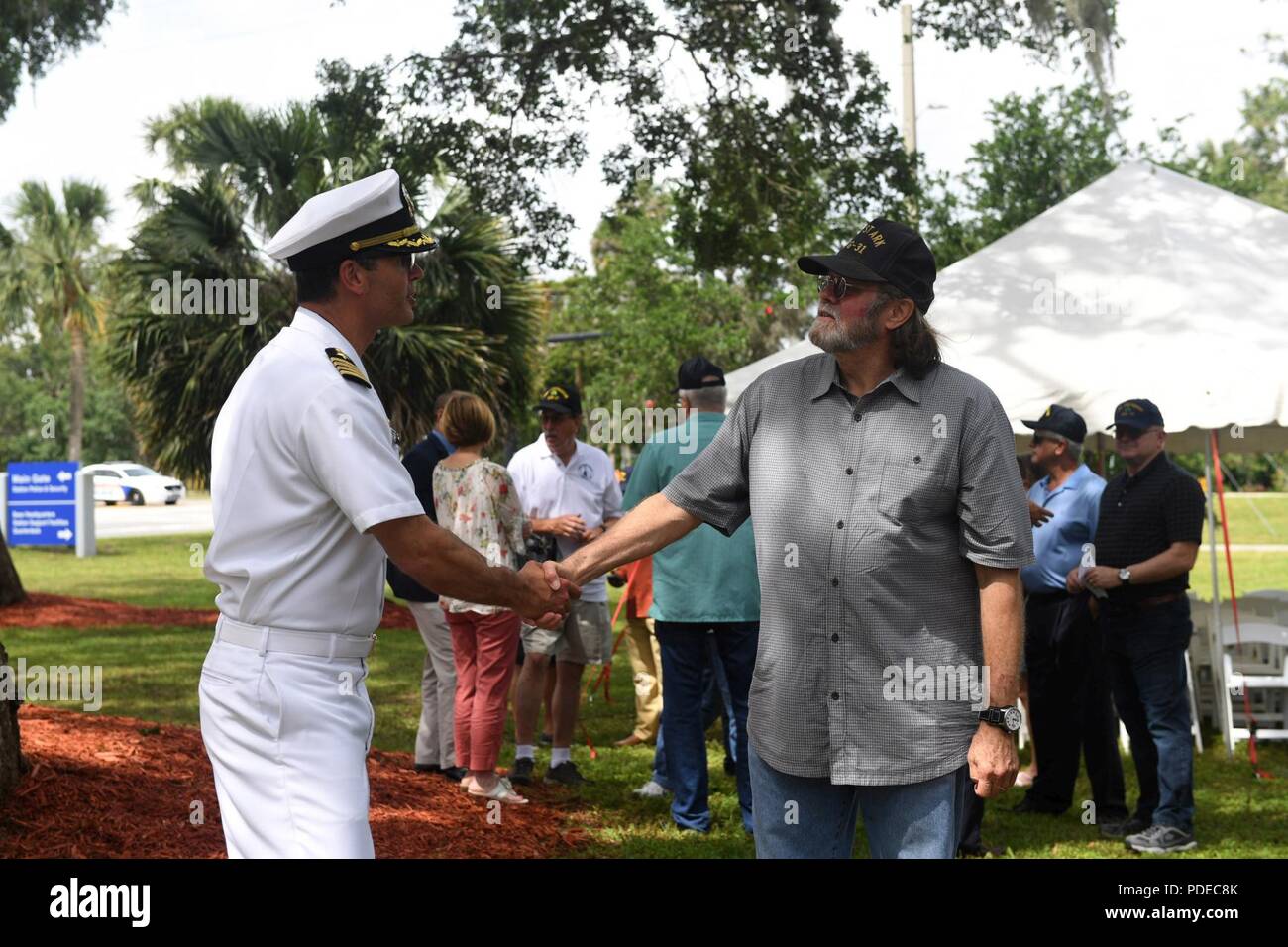 Fla. (May 17, 2018) Capt. David Yoder, commanding officer of Naval ...