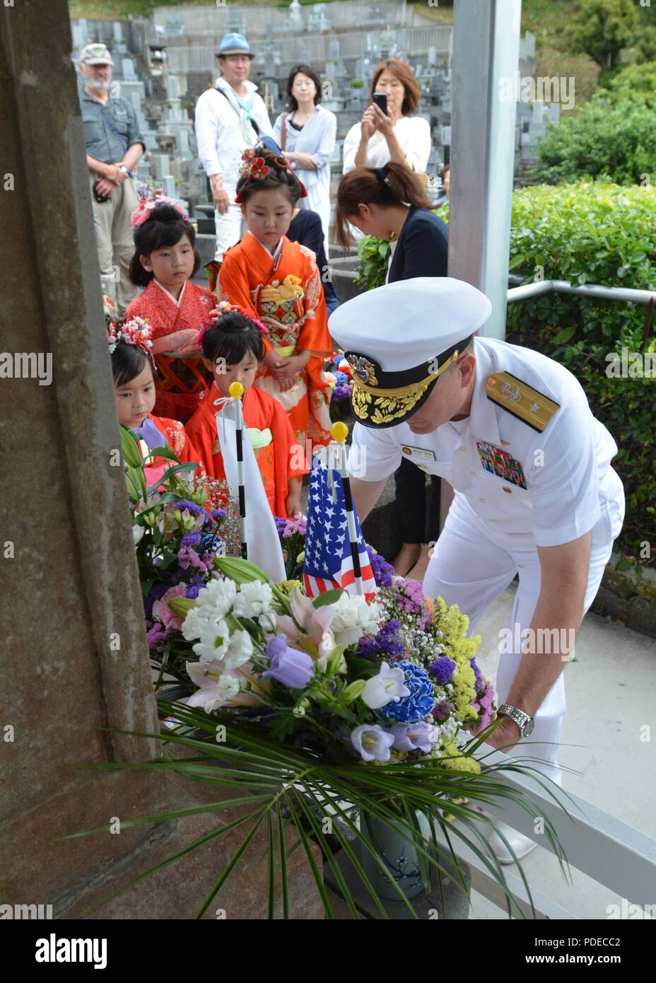 Japan (May 18, 2018) Rear Adm. Greg Fenton, commander of U.S. Naval ...